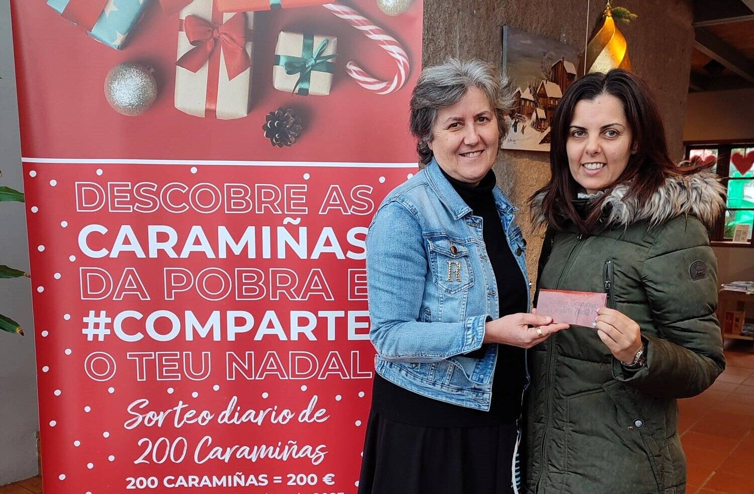 A iniciativa pobrense Consigue Caramiñas, Comparte Nadal xa repartiu as ...